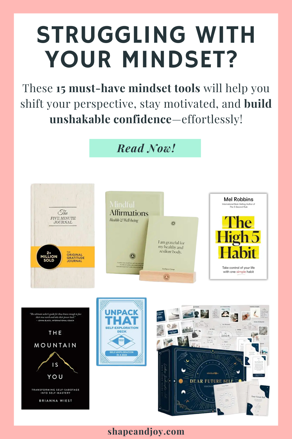 5 Types of Mentality: A New Approach To Healthy Habit Changes - Shape & Joy