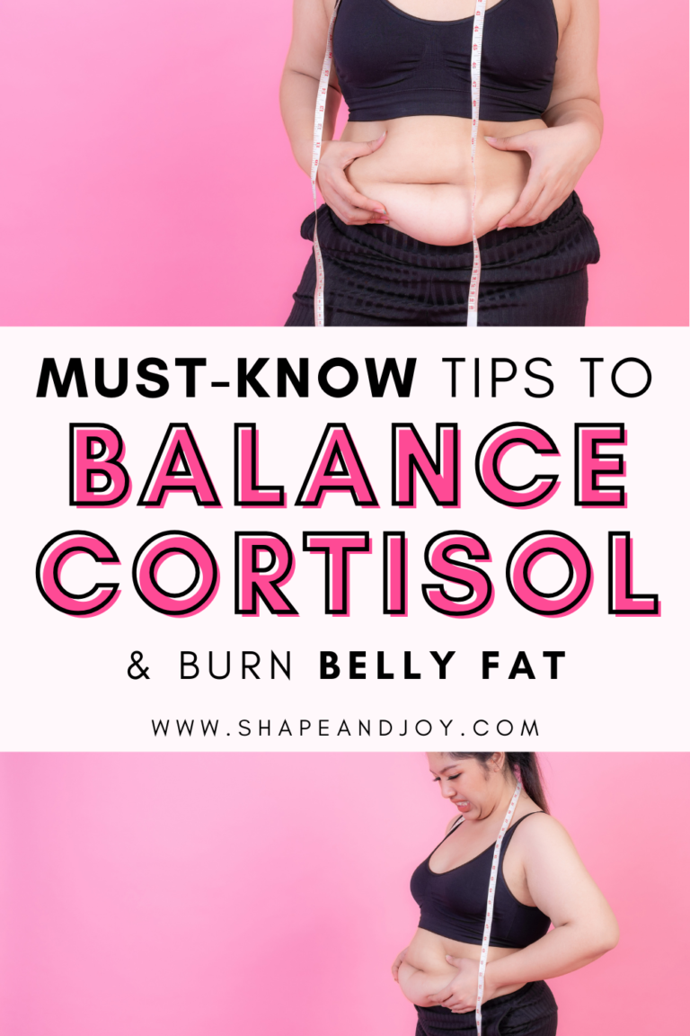 Get Rid of Stress Belly: Practical Tips - Shape & Joy