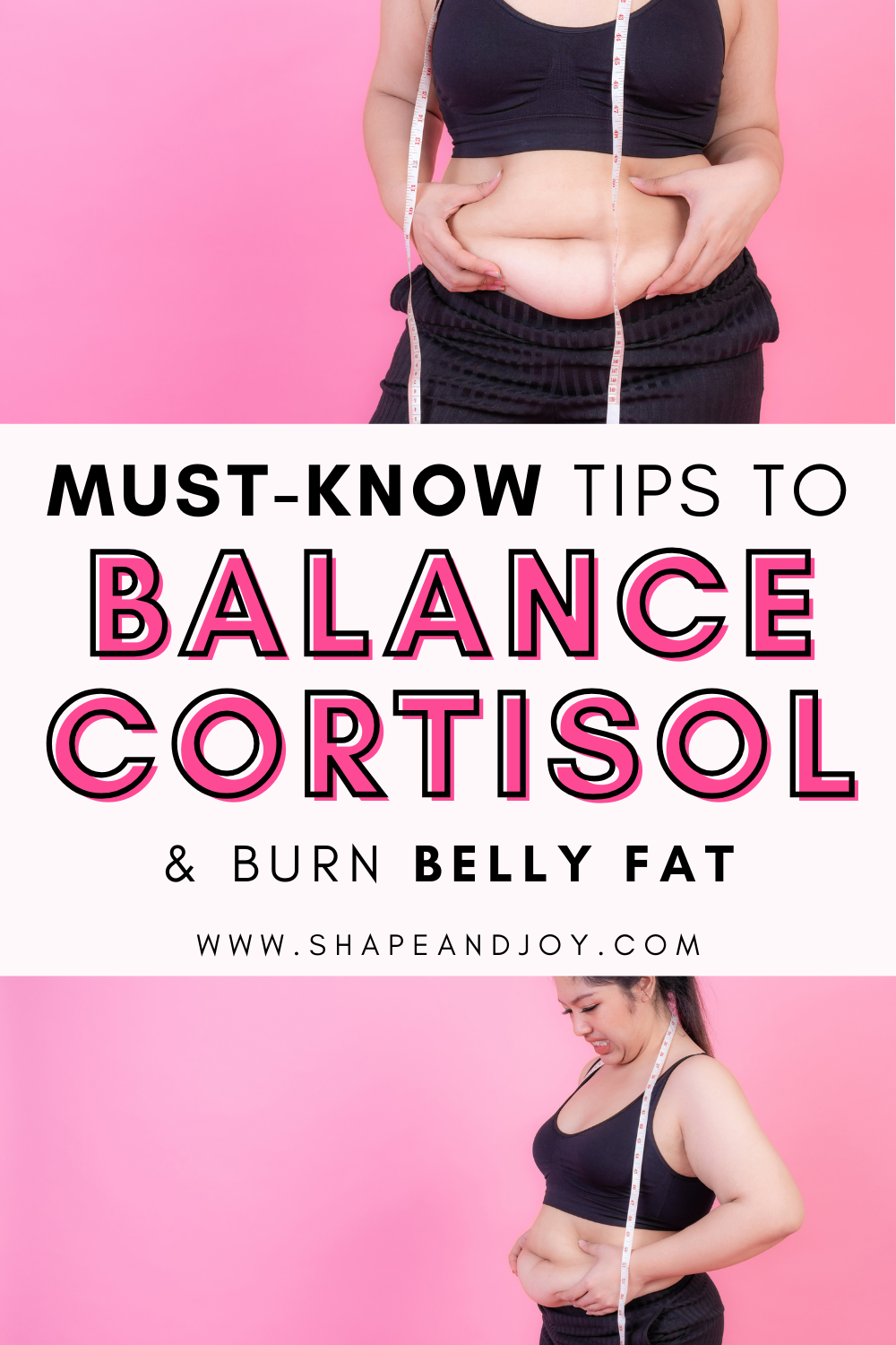 Get Rid of Stress Belly: Practical Tips - Shape & Joy