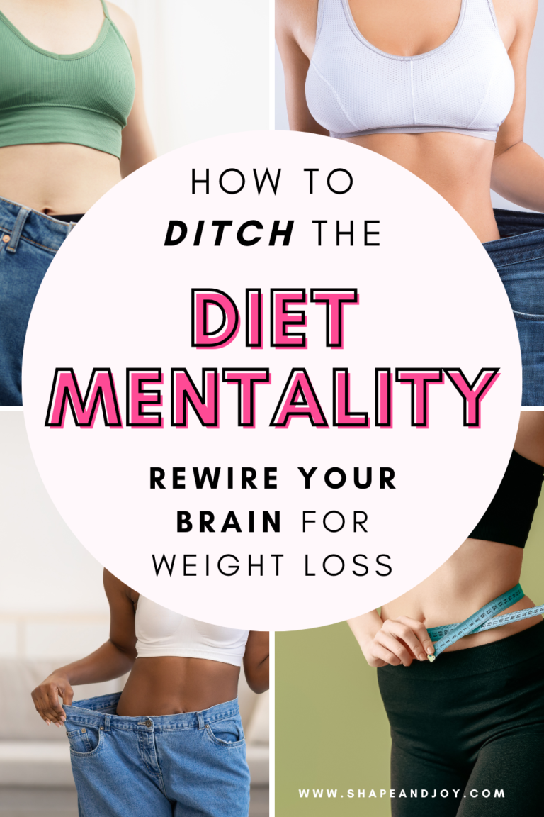 5 Types of Mentality: A New Approach To Healthy Habit Changes - Shape & Joy