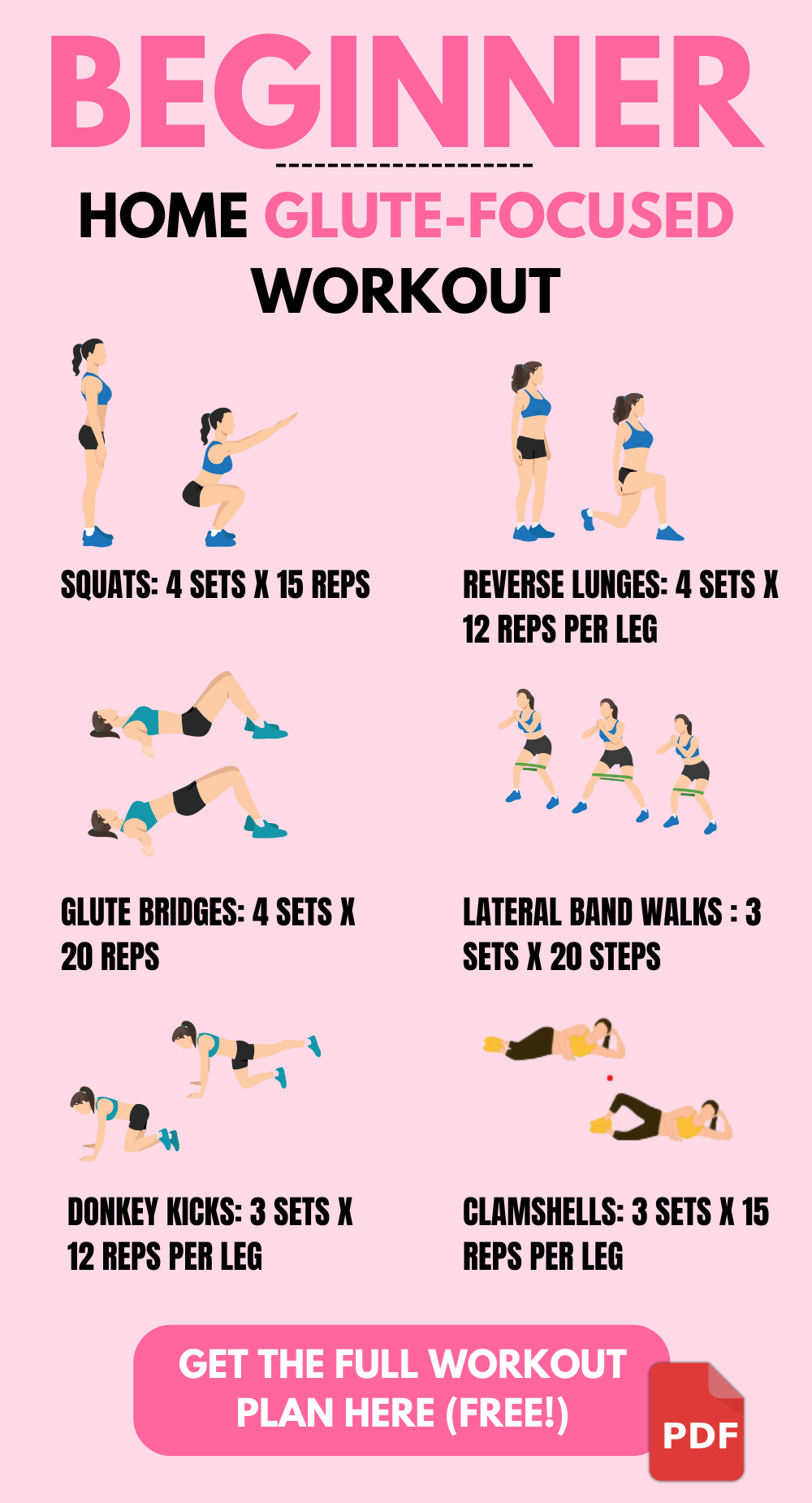 Complete Leg and Glute Workout Plan: From Home to Gym - Shape & Joy