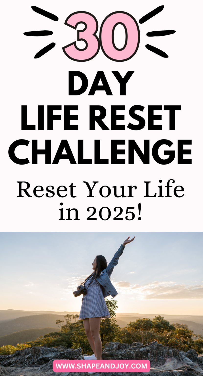 30-Day Life Reset Challenge: Transform Your Life with the IAGAM ...
