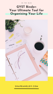 GYST Binder: Your Ultimate Tool for Organising Your Life (And Finally ...