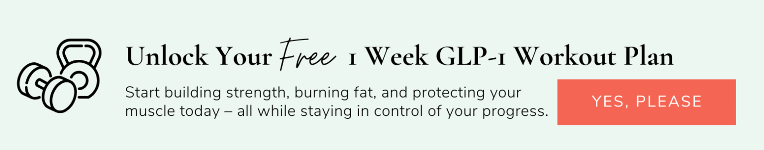 GLP-1 Workout Plan: Beginner and Plus-Size Friendly (No Gym Needed ...
