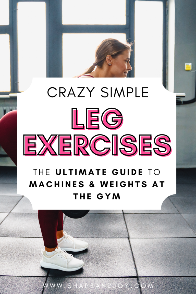 Best Leg Exercises at the Gym – A Quick Cheat Sheet to Machines ...