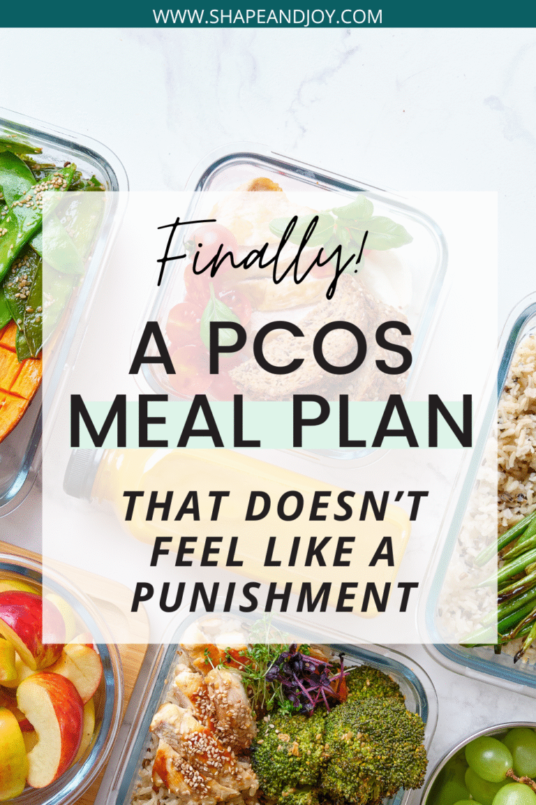 PCOS-Friendly Meal Planning Made Easy: Your No-Stress Guide - Shape & Joy