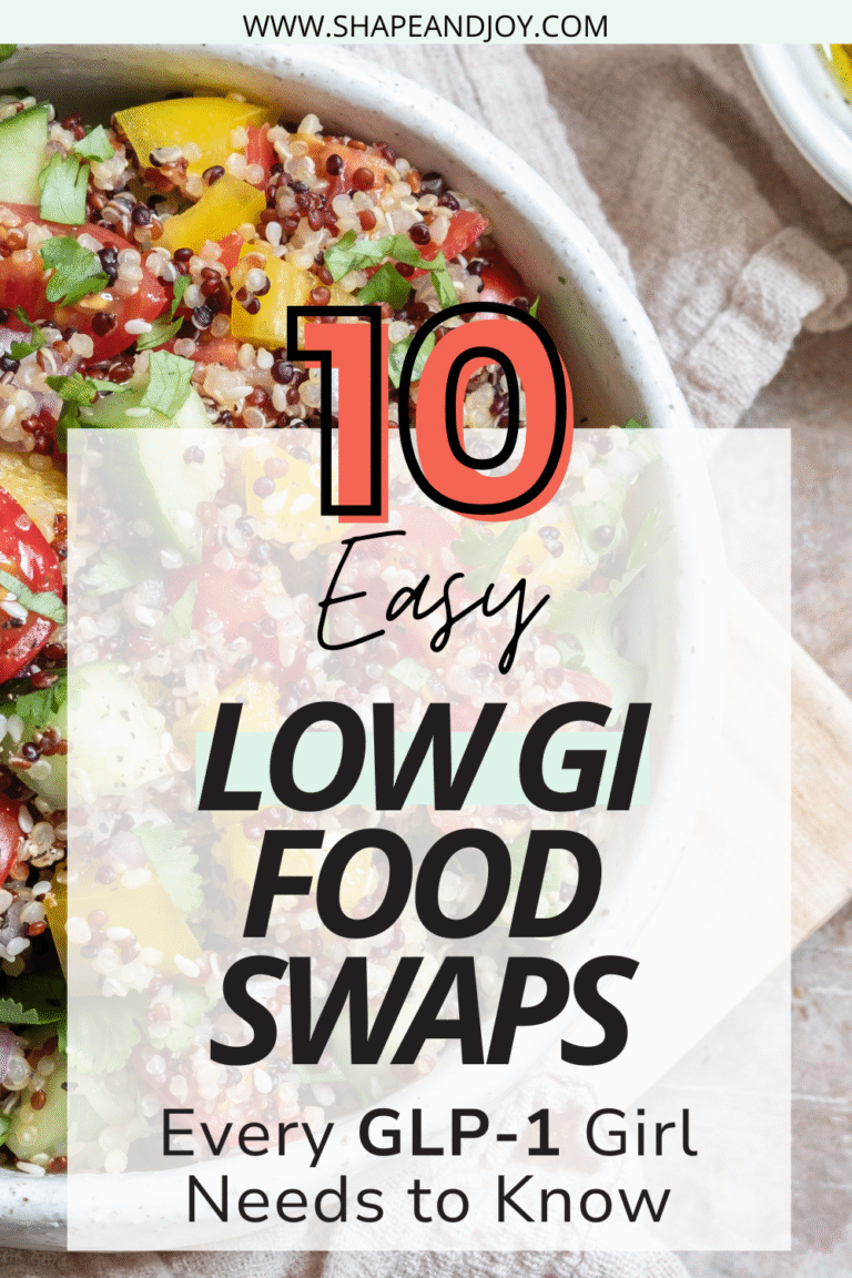10 Low GI Food Swaps Every GLP-1 User Needs for Fat Loss, Energy ...