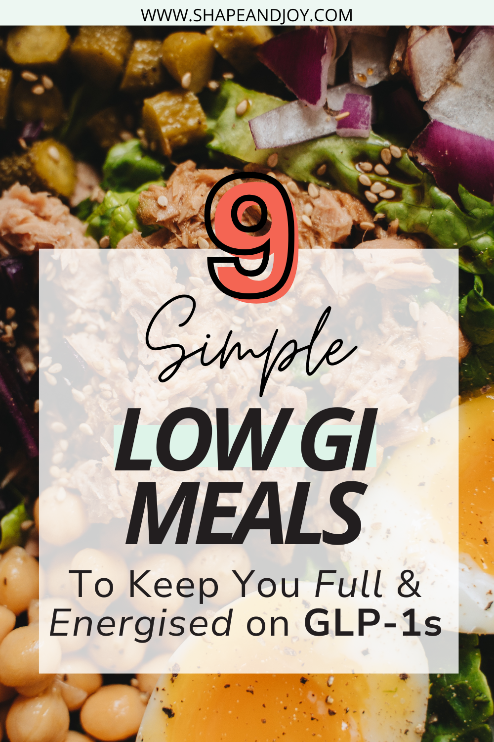 How to Build a Full Day of Low GI Meals on GLP-1s (Easy Meal Plan ...