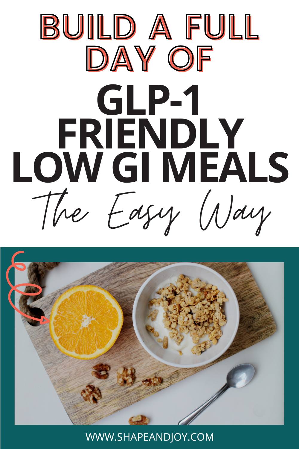 How to Build a Full Day of Low GI Meals on GLP-1s (Easy Meal Plan ...