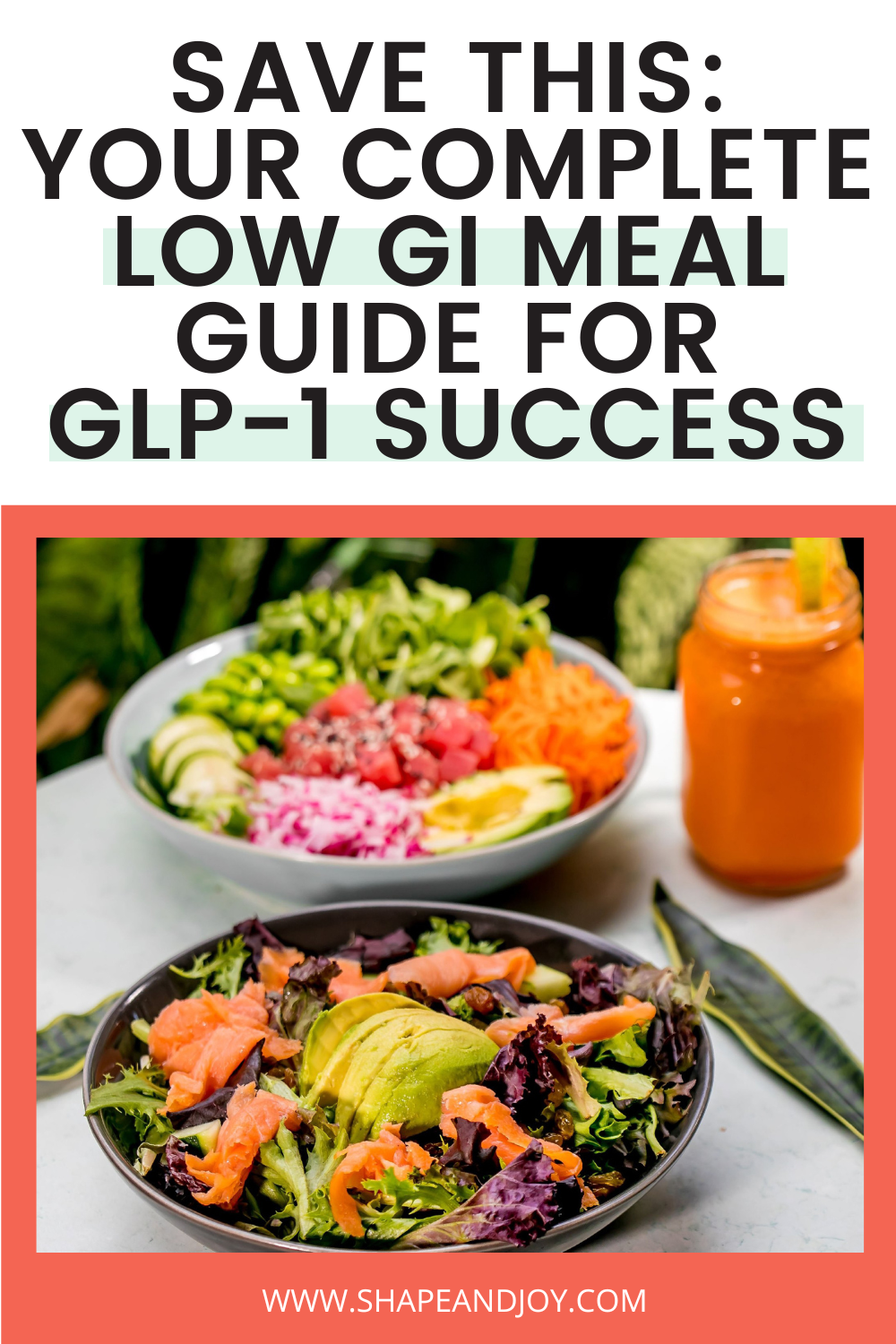 The Ultimate GLP-1 Low GI Food Guide: Stay Full, Energised, and Side ...