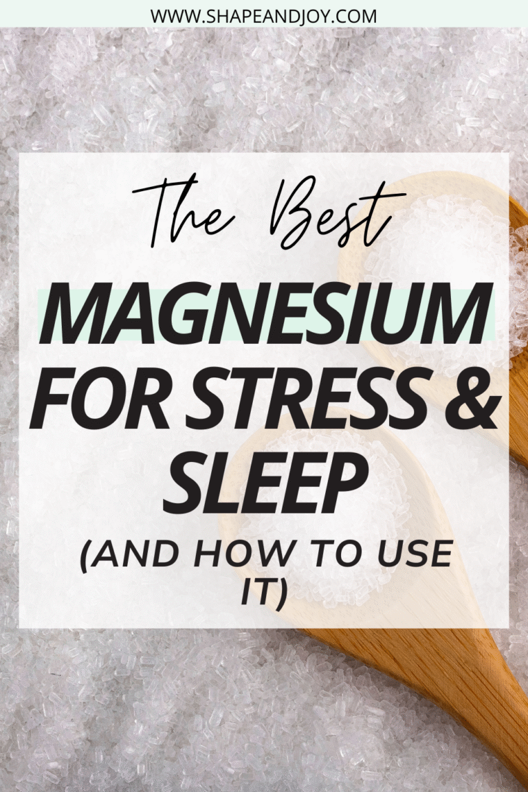 Magnesium Types and Uses for Stress & Sleep: The Best Forms to Lower ...